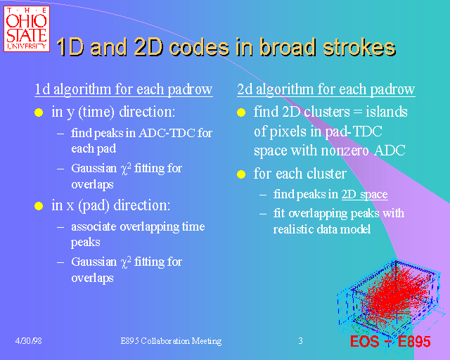1D and 2D codes in broad strokes